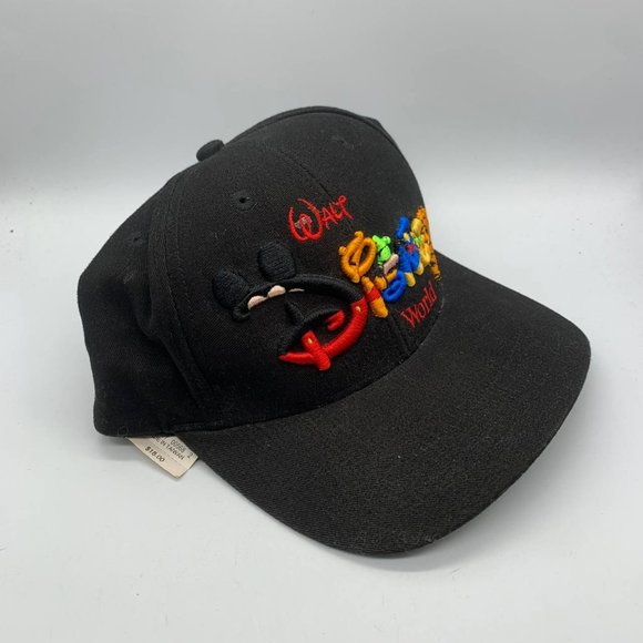 Disney | Accessories | Vintage Walt Disney World Hat Snapback Cap New ...